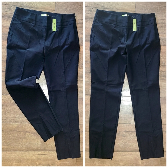 Dazz | Pants & Jumpsuits | Nwts Dazz Black Skinny Stretch Pant Side Zip ...
